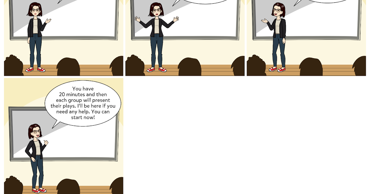 A Future English Teacher's Reviews Of Elt: Creating Comics with Pixton