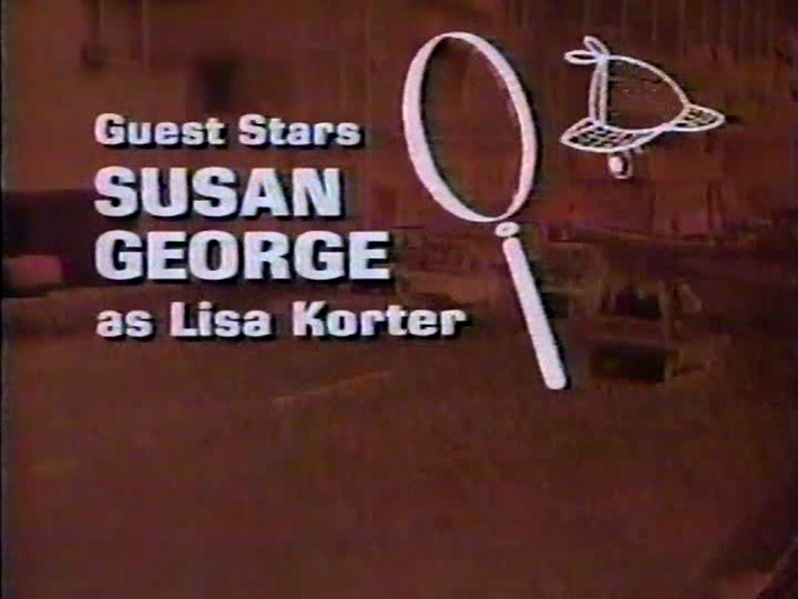 Zebradelic: Susan George in Final Eye aka Computercide