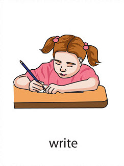 كلمات بالصور .. صور افعال اللغة الانجليزية في فلاش كارت رائعة لتعلم ...