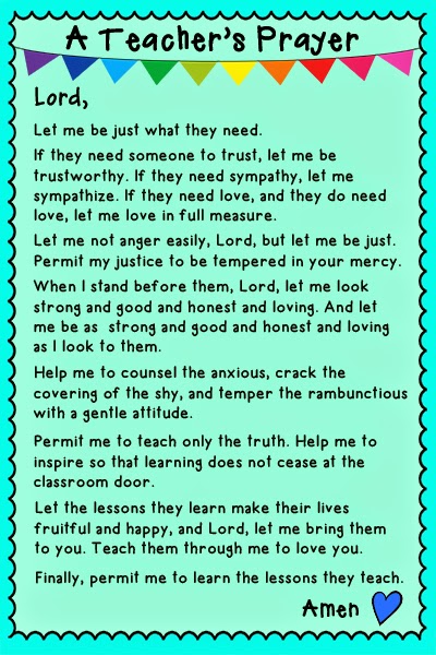 Everybody Can Learn: A Teacher's Prayer