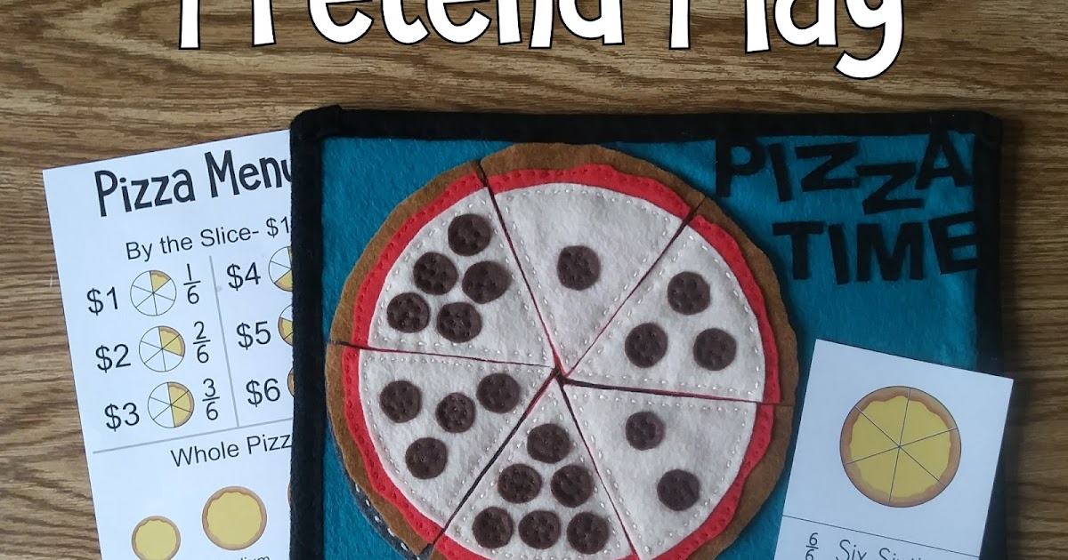 Learn Fractions with Pizza Pretend Play