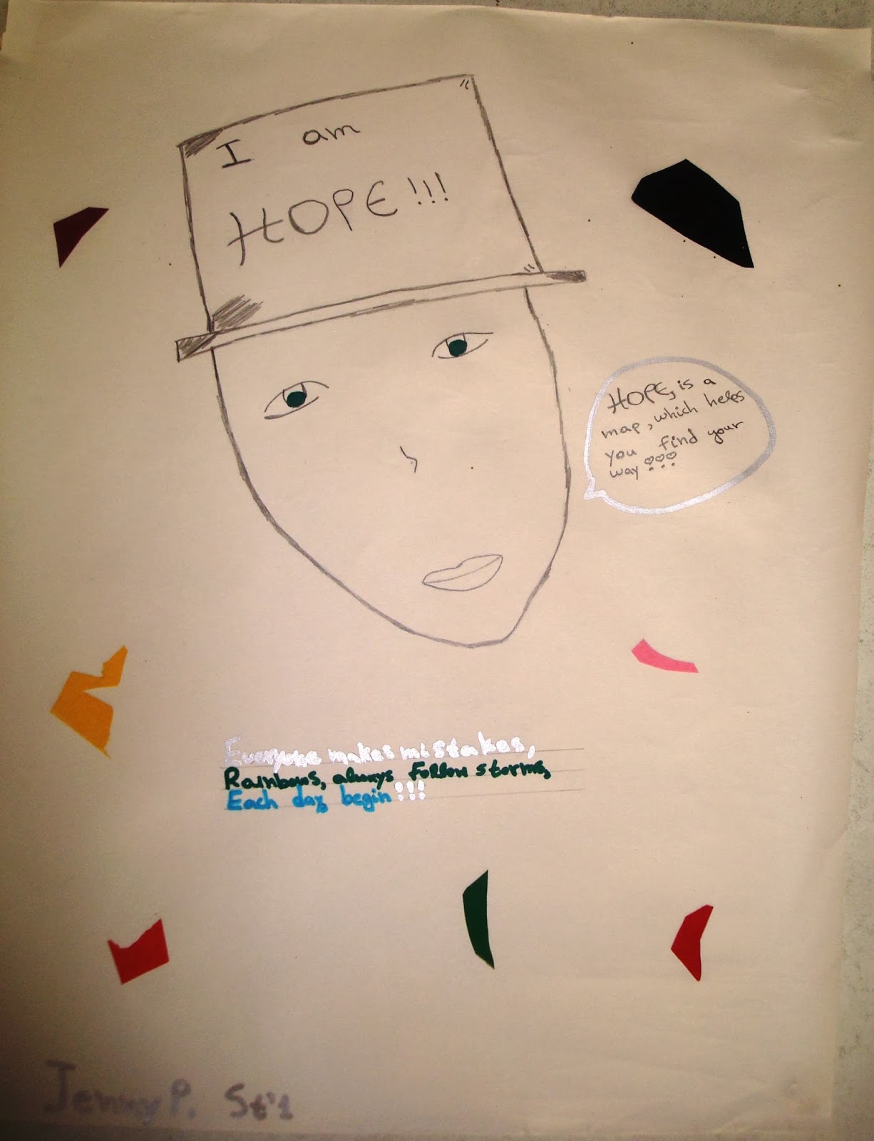 Art in the English Class : Inspired by hope: CREATIVE QUESTIONS