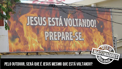 Ateu Ignorante: Queima, Jesus! Queima nos quintos dos infernos!