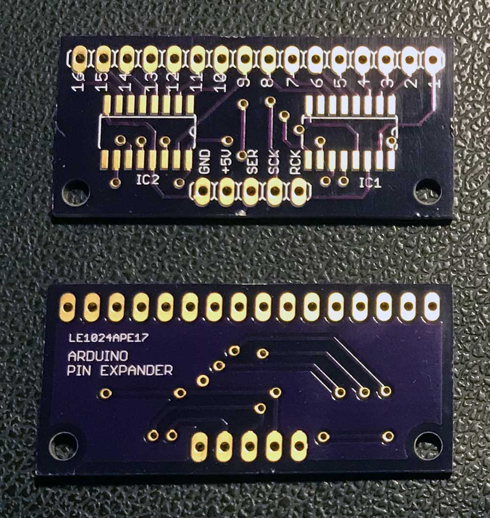 DIY electronics: ARDUINO pin expander με το 74HC595