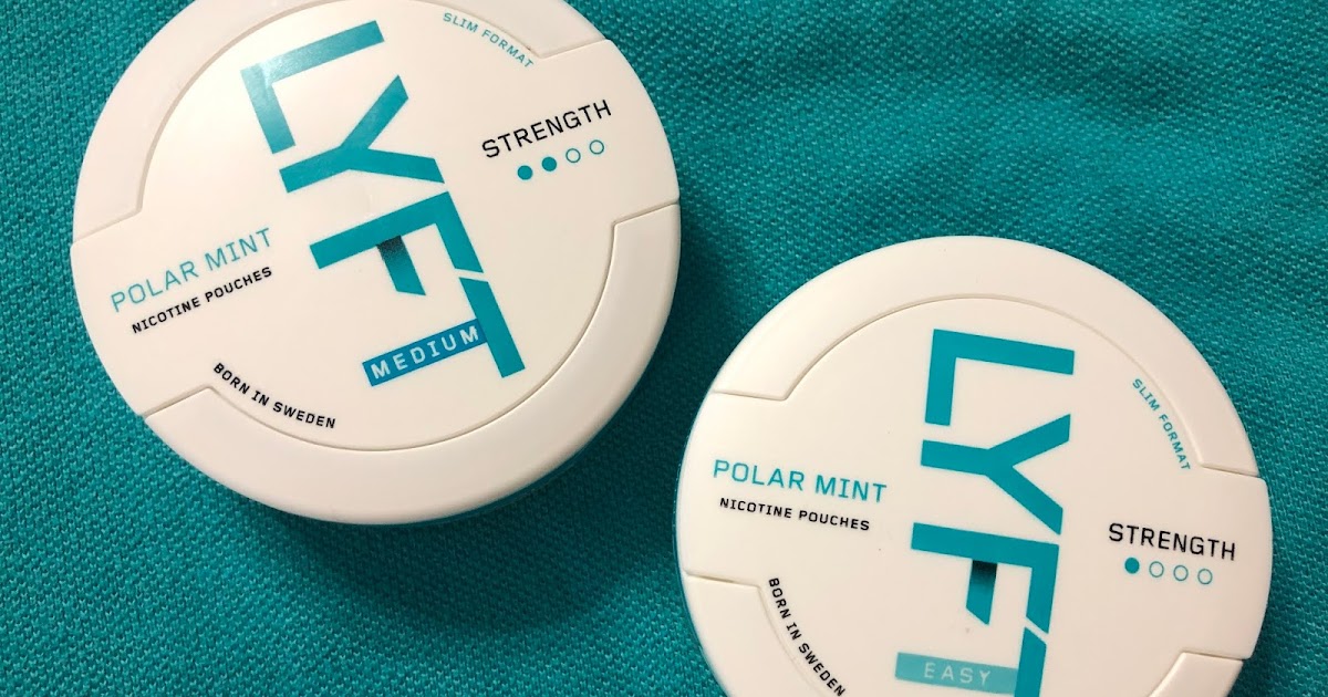 Lyft Polar Mint (Nicotine Pouches) Easy & Medium - Reviews ...