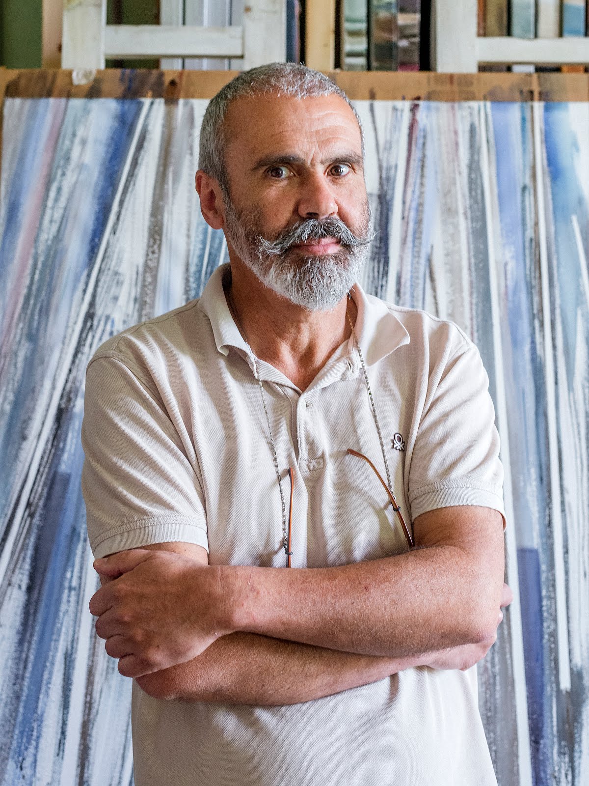 Tomás Rodríguez Suárez · Fotografía: Roberto Batista. Pintor.