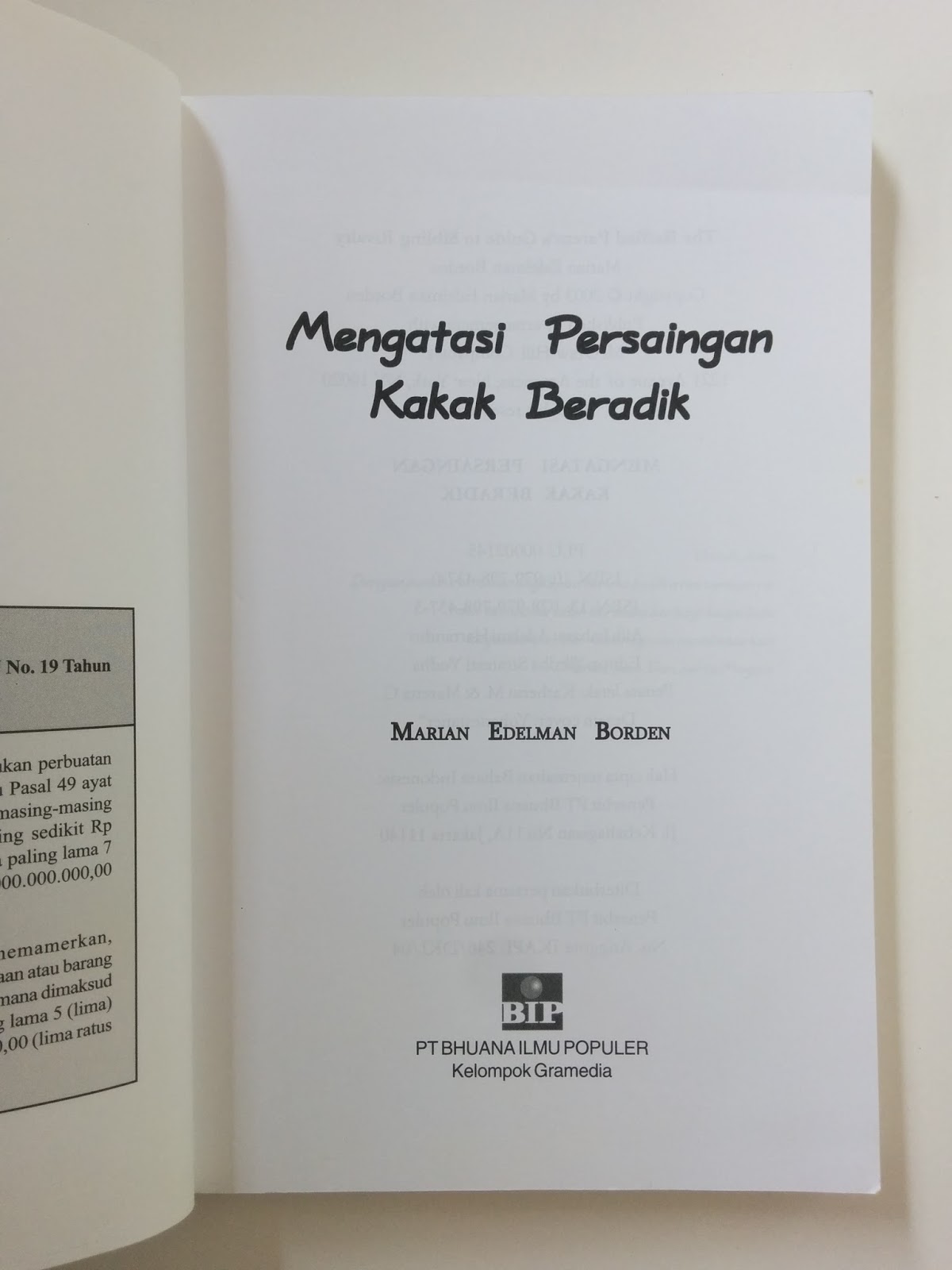 Mengatasi Persaingan Kakak Beradik | Aksiku Toko Buku Bekas Online Mengatasi Persaingan Kakak Beradik | Aksiku Toko Buku Bekas Online