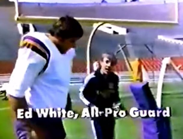 Pro Football Journal Presents: Memorabilia: Ed White for Eastman 910