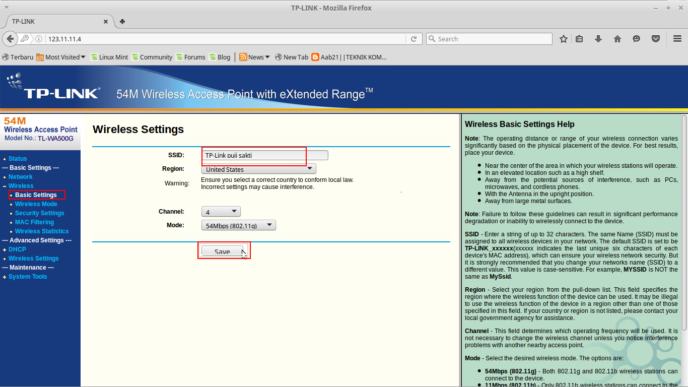 Cara Setting Access Point Menggunakan TP-Link - Puji Rahayu