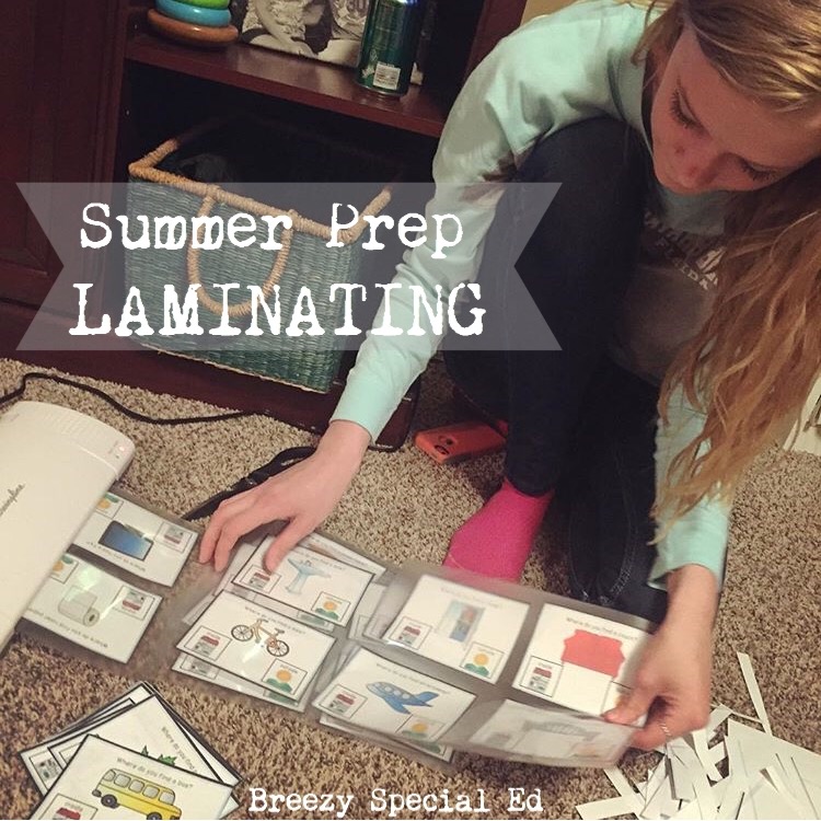 Fun Ways to Prep for Next School Year during the Summer - Breezy Special Ed
