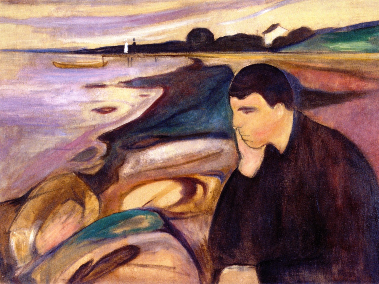 Cocosse | Journal: Moonlight on the Beach | Paintings by Edvard Munch ...