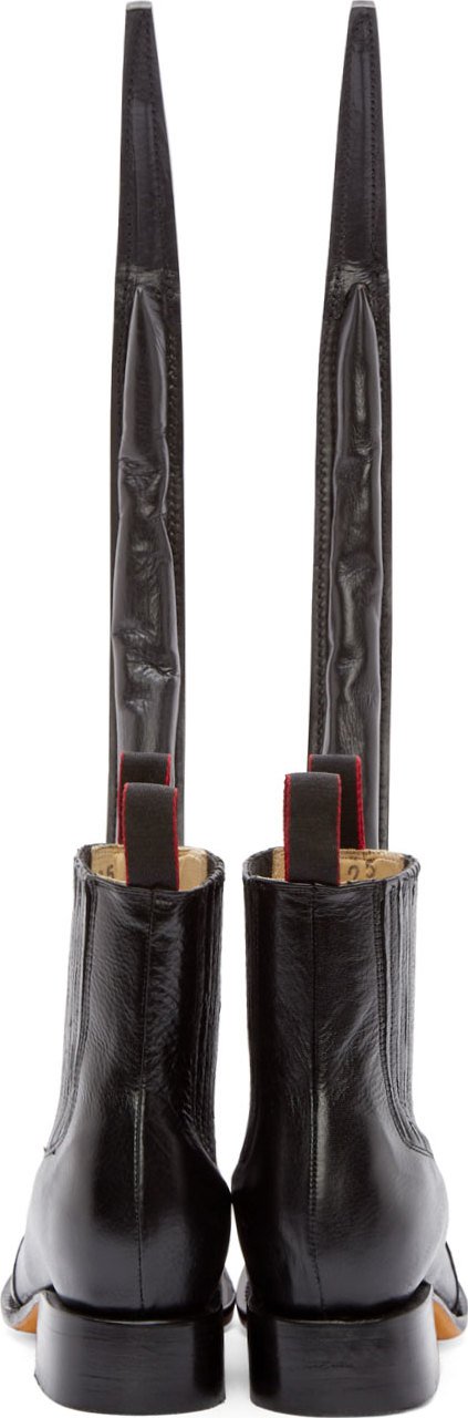 Around the world...: Black Leather Guarachero Boots