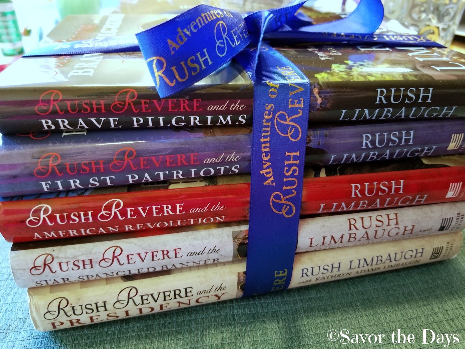 Savor The Days: Adventures of Rush Revere Book Series {Review}