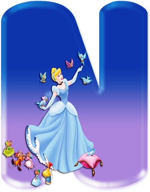 Cinderella Singing Letters. Letras Cenicienta Cantando. - Oh my Alfabetos!