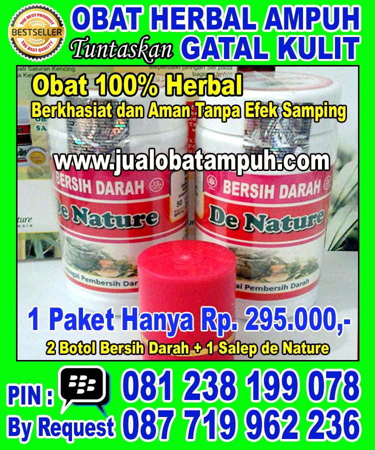 HERBAL PALING BAGUS: Obat Gatal Herbal Alami De Nature