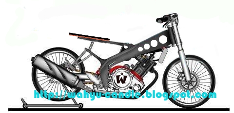 BLACK ULTIMATE CANDLE: sepeda drag