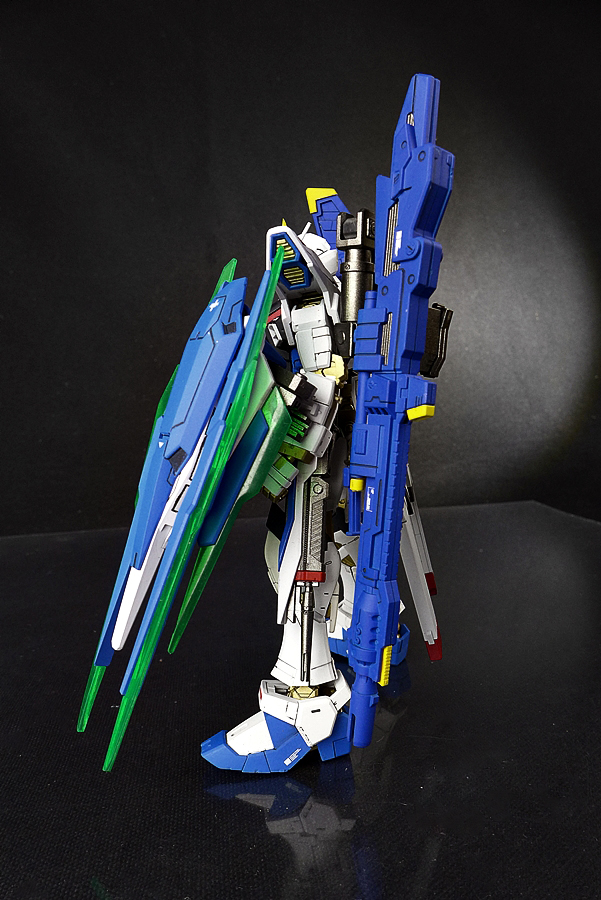 Custom Build: HG x RG 1/144 Deep Launcher Strike Freedom Gundam