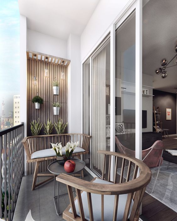 55 Desain Cantik Balkon Sempit Pada Rumah Tingkat - Rumahku Unik