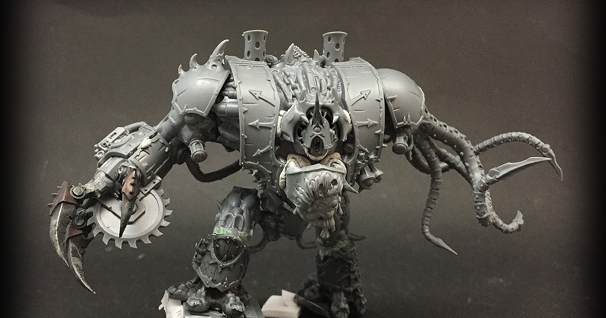Bitter Old Painters: Helbrute and Plague Marines incoming!