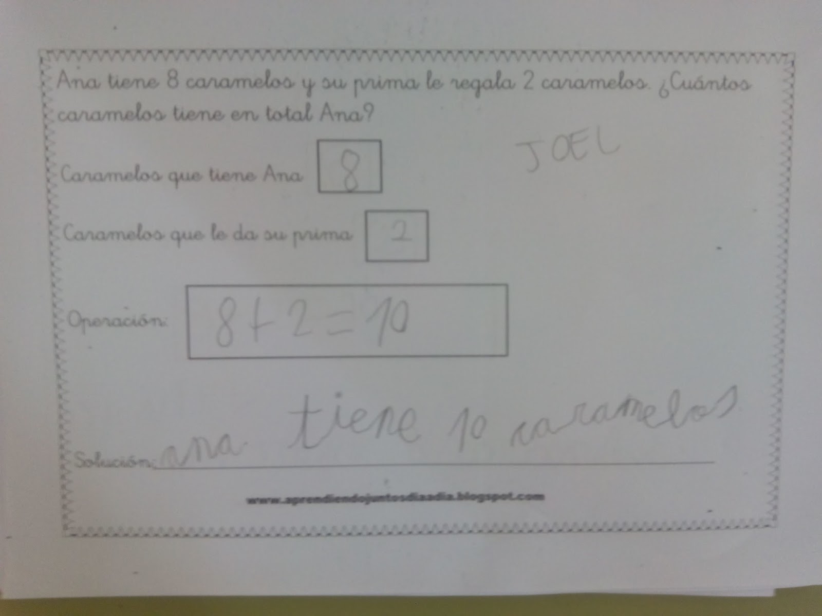 aprendiendo juntos dia a dia: PROBLEMAS DE ADICIÓN