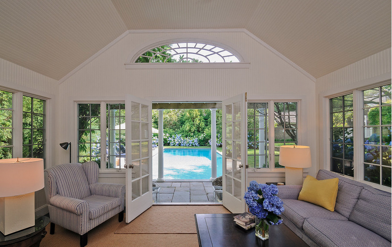 hampton hostess: HAMPTONS POOL HOUSE