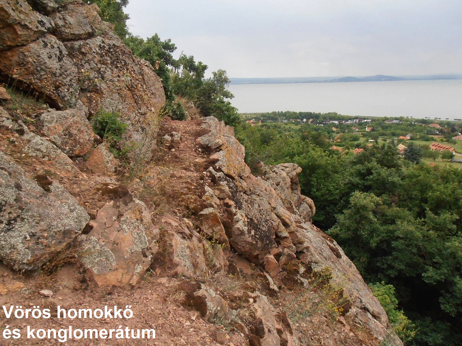Erdőkerülők: Egy 9 millió éves homokkő-pad Badacsonyörs felett