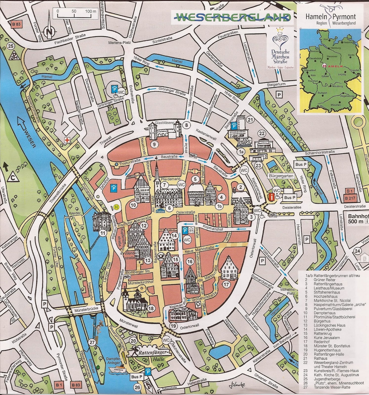 Pinceladas: CIUDAD DE HAMELN (HAMELIN) – ALEMANIA