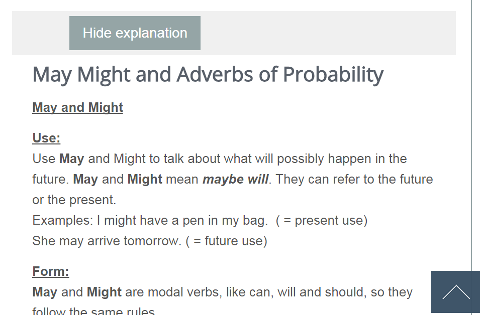 The sixth grade blog: English: Adverbs of probability