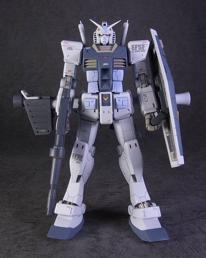 Custom Build: HGUC 1/144 RX-78-2 Gundam "G3 colors"