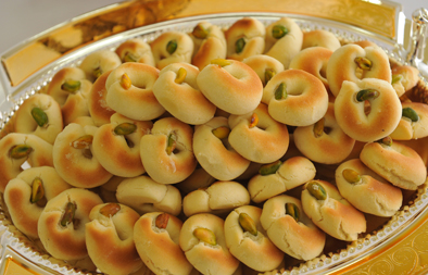 Butter Cookies (Ghorayeba) Recipe - How to Make Butter Cookies ...