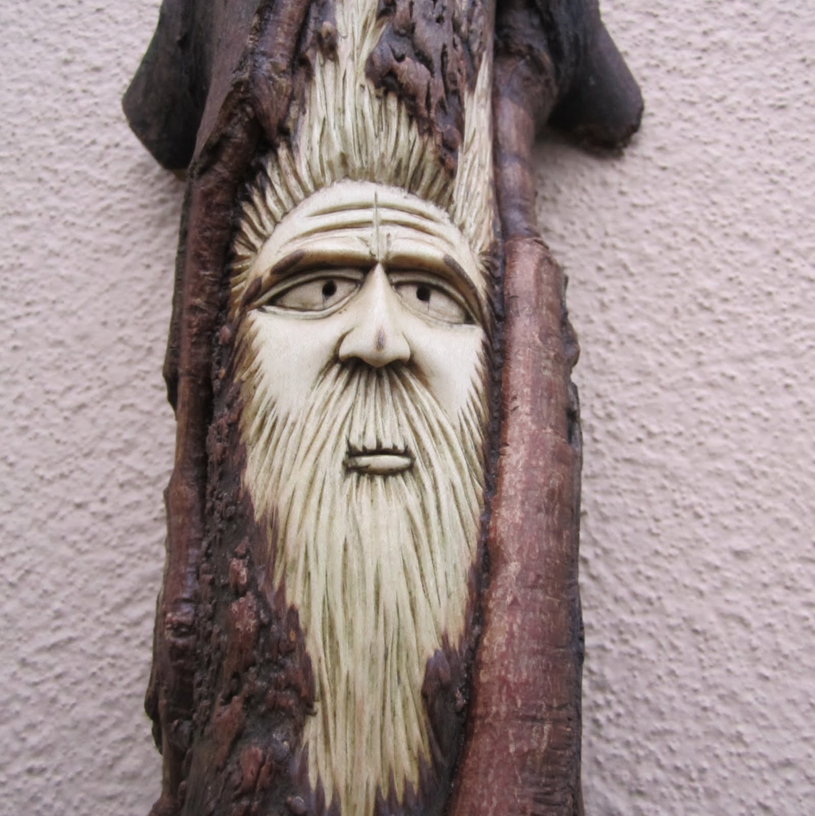 Woodwose Carving: Sycamore Woodwose