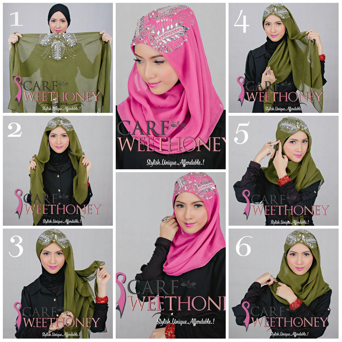 Tutorial Memakai Jilbab & Hijab Modis: Jilbab Kantor
