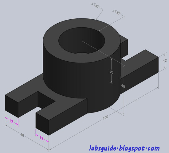 SolidWorks Practice parts ~ Ourengineeringlabs