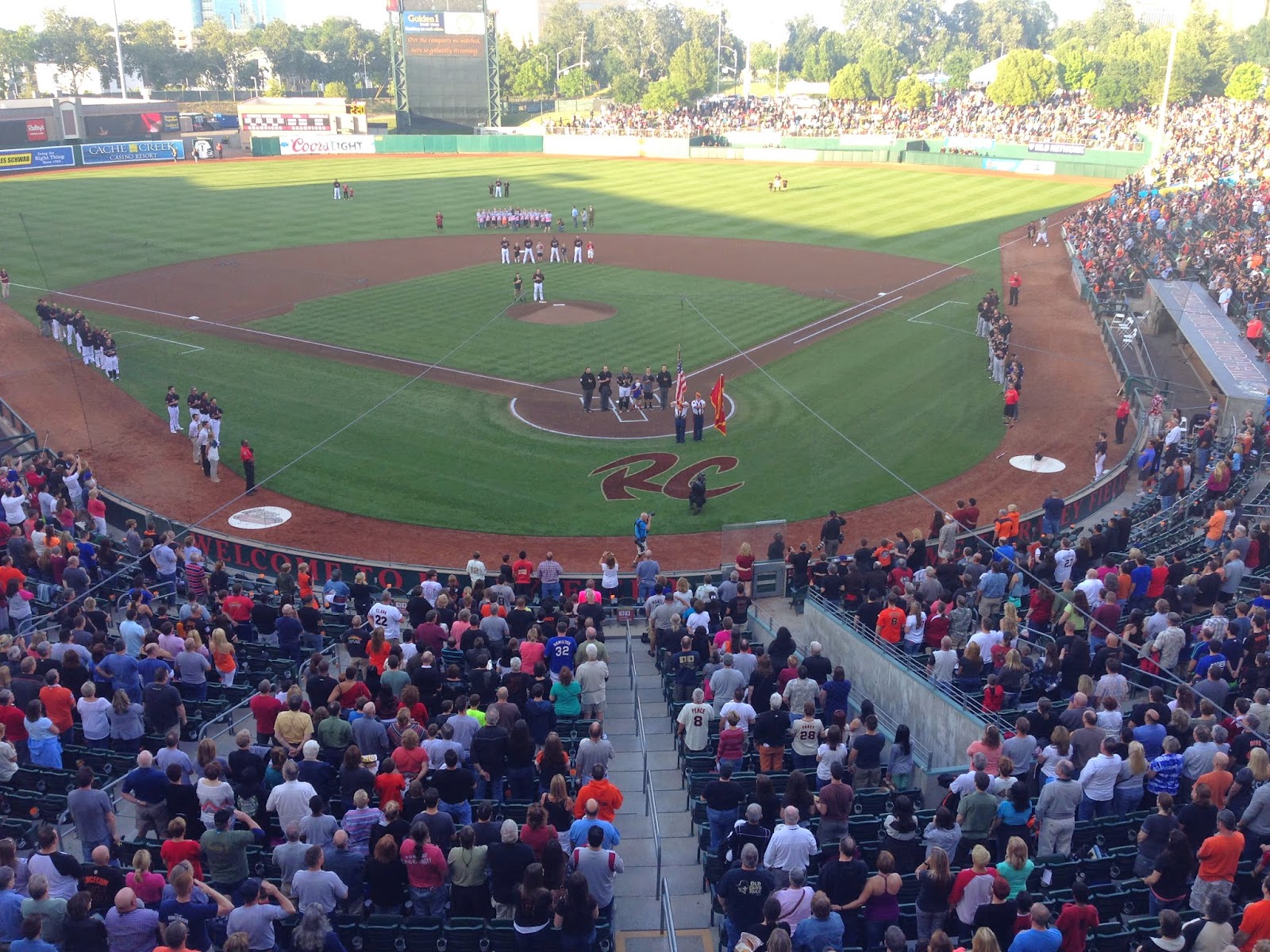 Radio Nut Josh: PCL travel: Raley Field -- Sacramento, Calif.