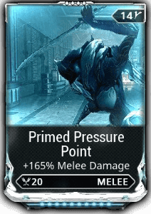 (Primed) Pressure Point (近接) | WARFRAME（PS4）備忘録