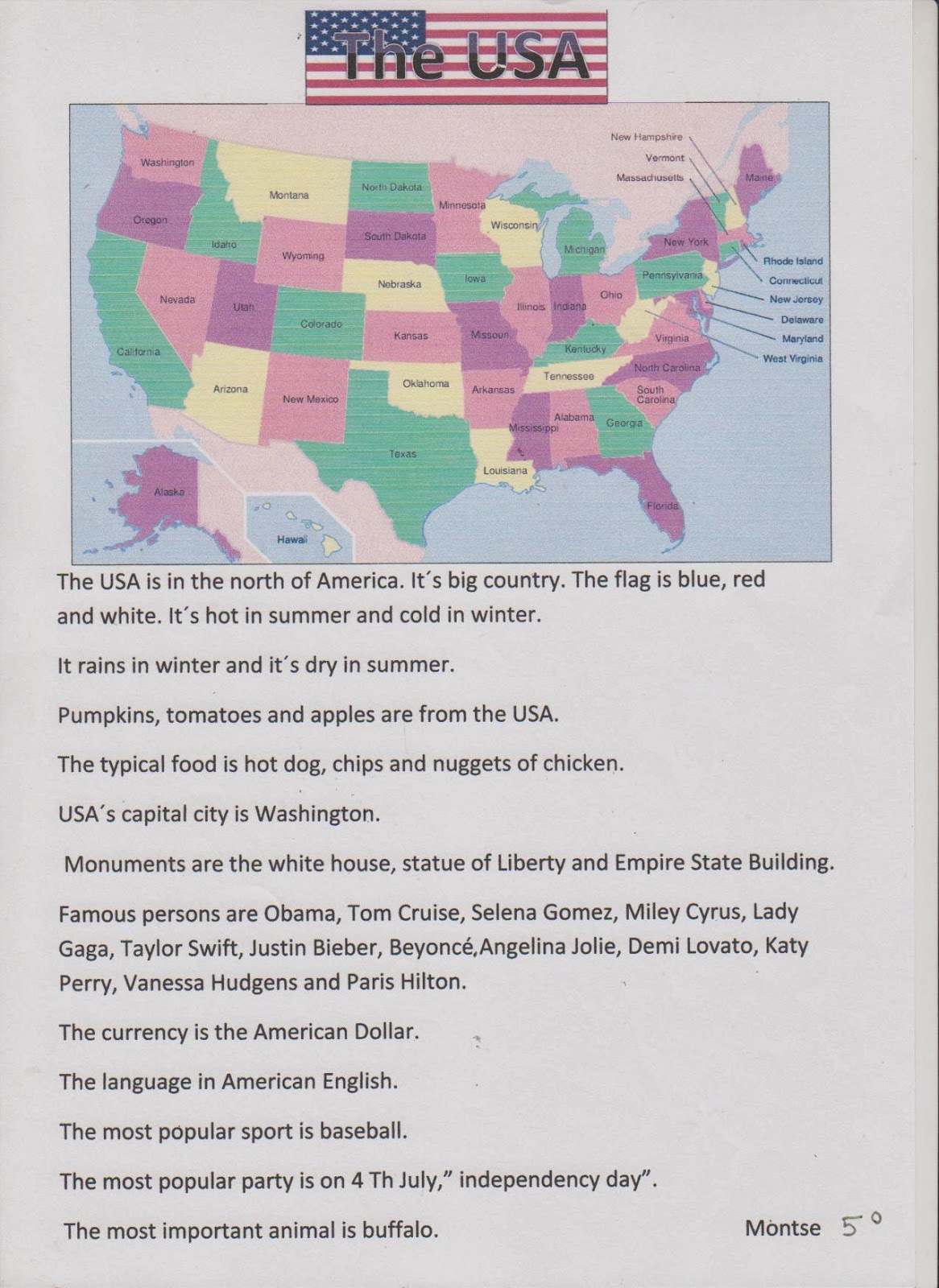 English Corner del Colegio Público El Haya: Project: Countries around ...