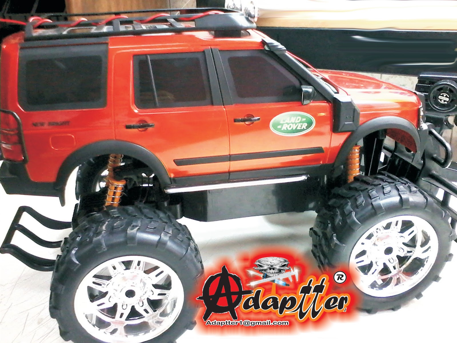 adaptter1: Land Rover RC 1:10 Rock Crawler "turbinada"_New Bright