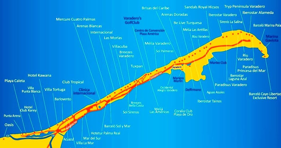 THIS and THAT: Praia em Varadero, Cuba