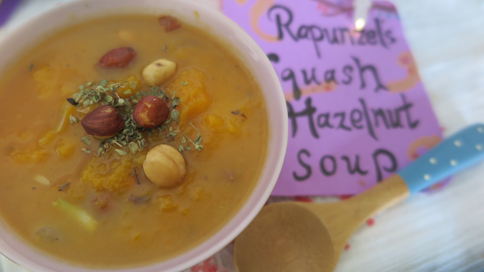 Rapunzel's Hazelnut soup from Tangled