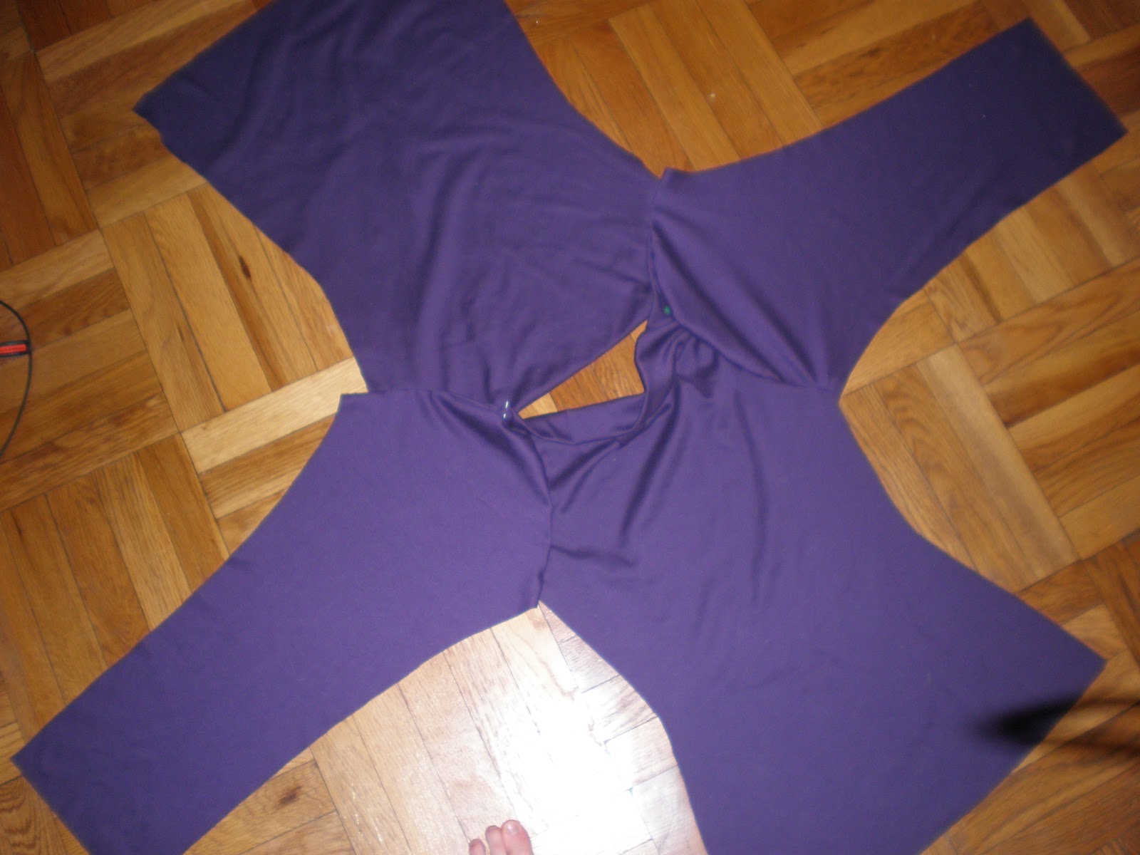 A Fabric Fixation: Fold-Over Shirt