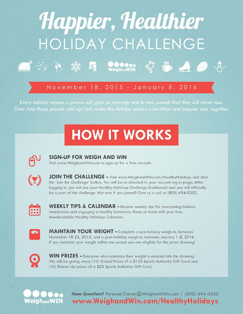 CDPHE Total Worker Health: Holiday Challenge from Weigh and Win ...