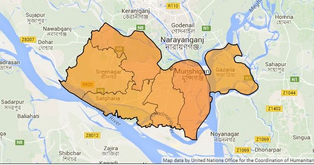 Munshiganj District: The Population Development Of Subdivision in ...