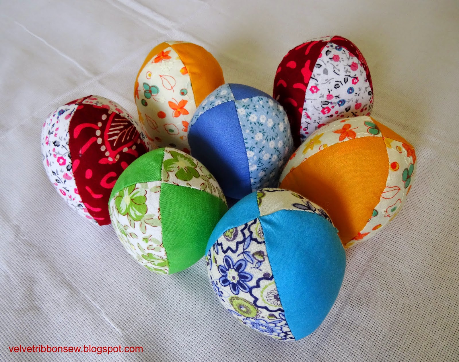 Fabric Easter Eggs
