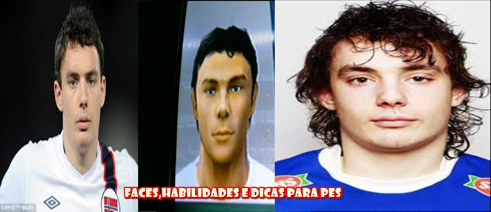FACES,HABILIDADES E DICAS PARA PES: FACE VEGARD FORREN(SOUTHAMPTON)