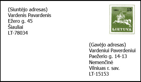 Kaip užrašyti adresą ant laiško? | Sužinojau, Patarimai, Straipsniai ...
