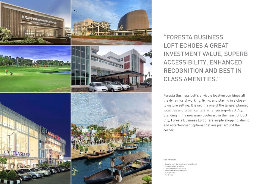 FORESTA BUSINESS LOFT BSD City