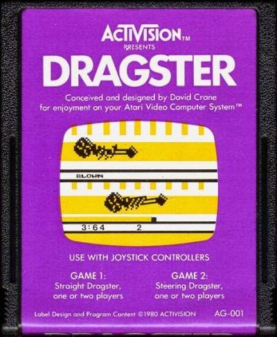 Retro Video Games Zone!: Dragster Atari 2600 Review