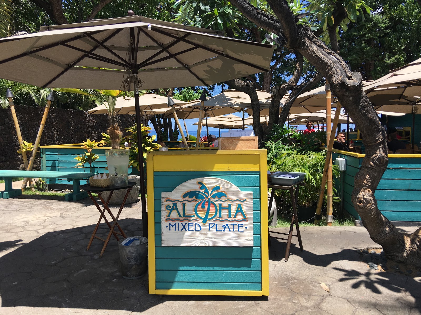 Aloha Mixed Plate, Lahaina, Maui, Hawaii