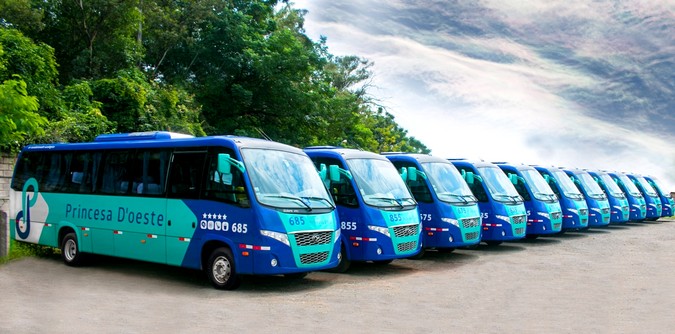 Volare fornece 12 miniônibus Fly 9 para a Princesa D'Oeste