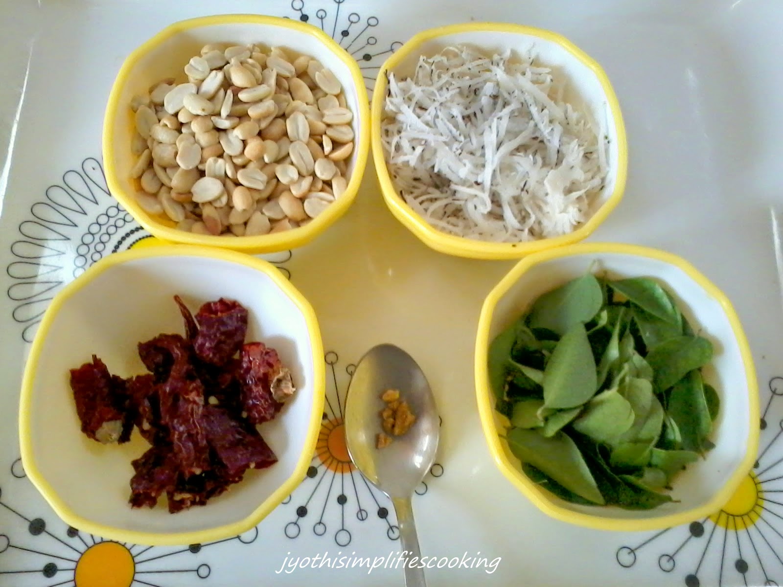 KADLEKAYI CHUTNEY/PEANUTS CHUTNEY/GROUND NUT CHUTNEY